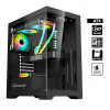 ARMAGGEDDON FULL ATX TRANSPARENT FISH TANK GAMING CASE AQUARON PRO ...