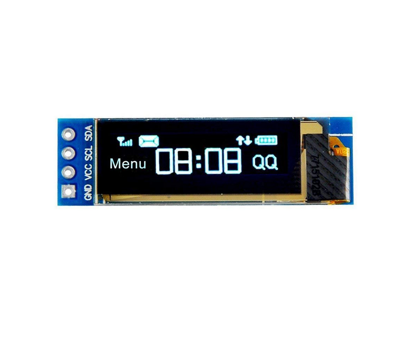 0.91 inch IIC SSD1306 OLED LCD Display module 3.3v-5v in category ...