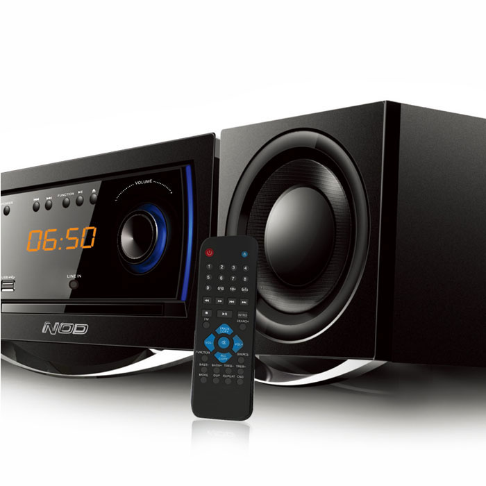 NOD MHS-001BL Mini Hi-Fi, CD player, FM, Bluetooth , USB stick in ...