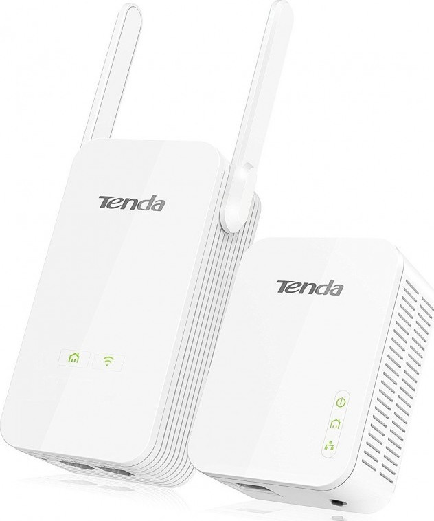 Tenda PH5 Powerline Dual Kit for Wi-Fi 4 Wireless Connection and ...
