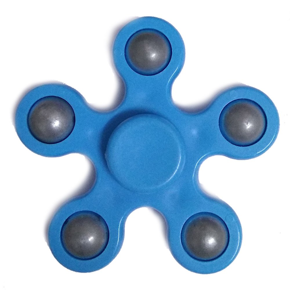 Fidget Toy Plastic "Flower" BLCR 5 Steel Ball 1 minute EDC Hand Spinner ...