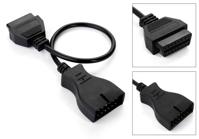 OBD1 to 16 Pin OBD2 Convertor Connector Adapter Cable for GM Chevrolet ...