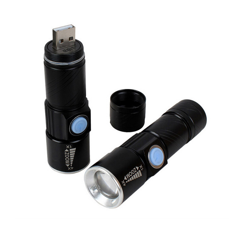 Επαναφορτιζόμενος USB LED Φακός 1000 Lumens (OEM) στη κατηγορία ...