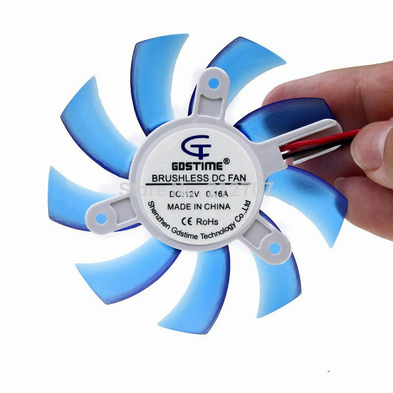 Brushless Cooling Fan for VGA Graphic Cards 7.5cm 12V 2pin (OEM) (BULK ...