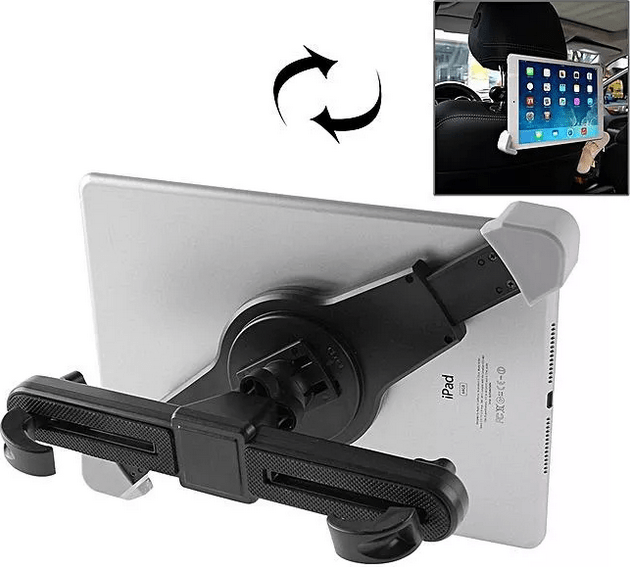 Βάση στήριξης iPad & Tablet PC για προσκέφαλο καθίσματος αυτοκινήτου ...