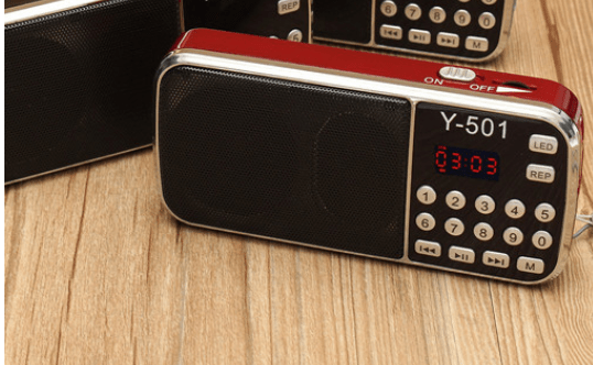 Y-501 Mini ΦΟΡΗΤΟ LCD ΨΗΦΙΑΚΟ ΡΑΔΙΟ FM - ΗΧΕΙΟ USB Disk TF AUX Mp3 ...