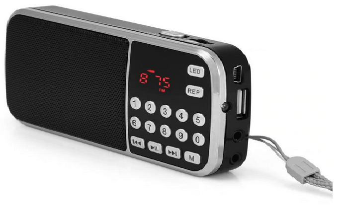 Y-501 Mini ΦΟΡΗΤΟ LCD ΨΗΦΙΑΚΟ ΡΑΔΙΟ FM - ΗΧΕΙΟ USB Disk TF AUX Mp3 ...