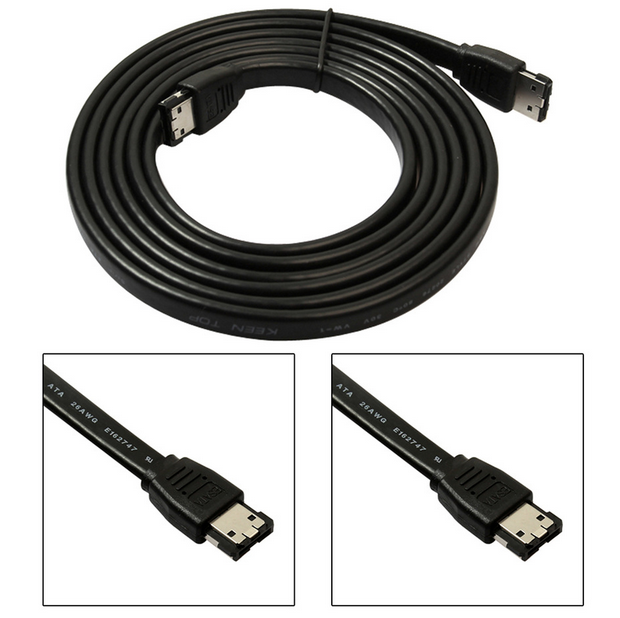 eSATA Plug Male to eSATA Male 7-Pin 2M in category Convertors and ...