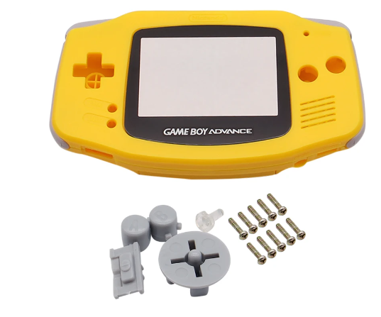 Game Boy Advance Full Shell Clear Yellow (oem) in category Gaming ...