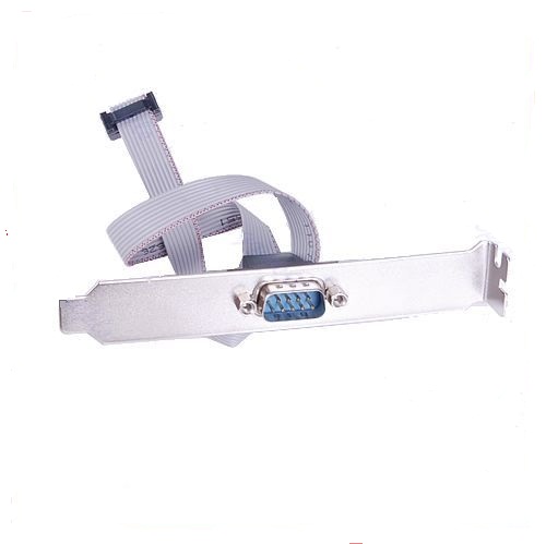 Serial 9 pin DB9 Female RS232 Motherboard Com Port Ribbon Cable ...