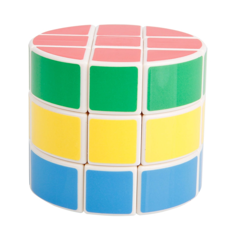 DS898 DS-89 3x3x3 Fancy Round Cake-shaped Rubik's Cube Puzzle Toy with ...