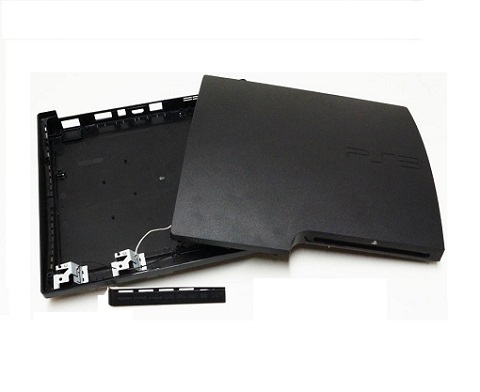 Housing Shell Case For PlayStation 3 PS3 Slim Black (OEM) στη κατηγορία ...