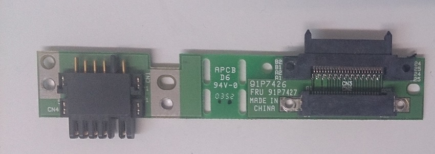 IBM lenovo Thinkpad T41P T42 R50 Series Battery Connector Board 91P7426 ...