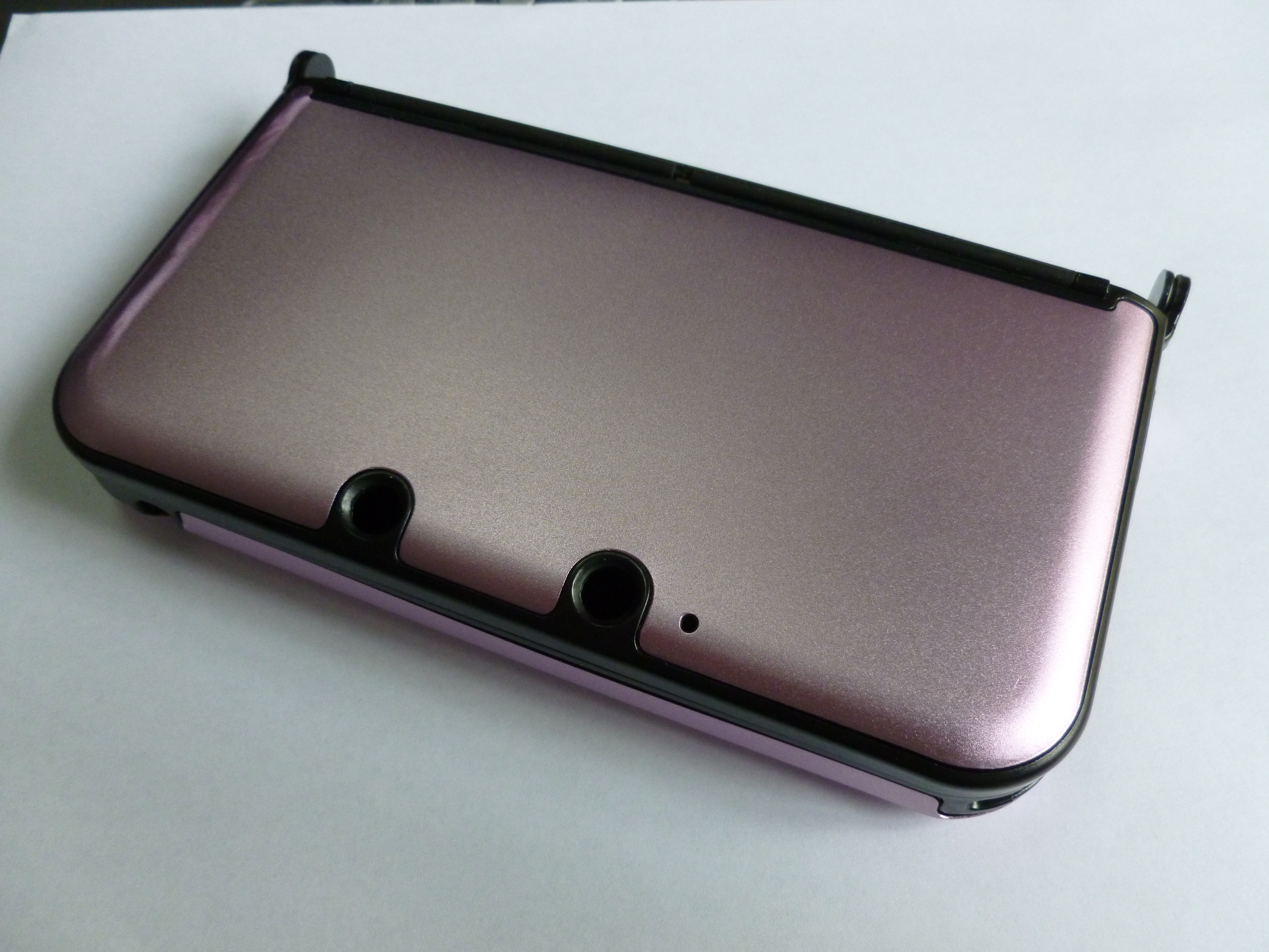 Nintendo 3DS XL Plastic - Aluminum Case Μεταλλική Θήκη Ροζ OEM ...