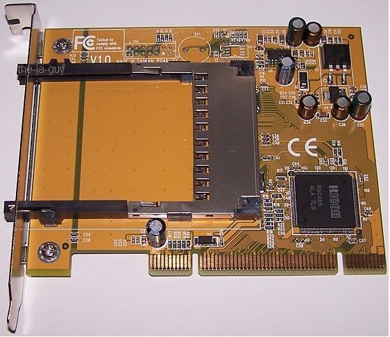 PCI to Cardbus PCMCIA Card Adapter Ricoh Chipset Win7 64bit στη ...