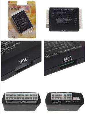 Ελεγκτής Τροφοδοτικών Υπολογιστή - PC Computer ATX + HDD + SATA Power ...