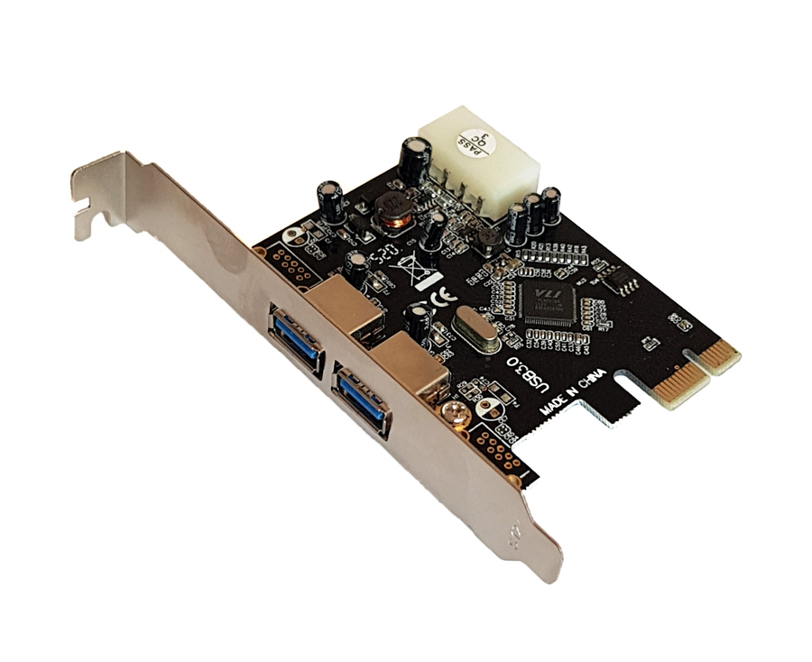 2 Θύρες USB 3 HUB σε PCI-Ε VLI Chipset 5Gbps (OEM) στη κατηγορία ...