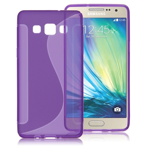 Samsung Galaxy E5 (SM-E500) - Θήκη TPU GEl S-Line Μώβ (OEM) στη ...