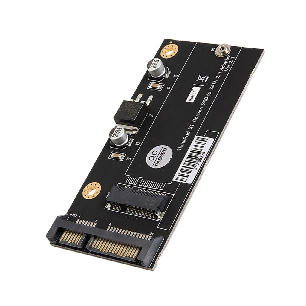 20 6Pin SSD to SATA 2 5inch Adapter Card Lenovo X1 Carbon Ultrabook in ...