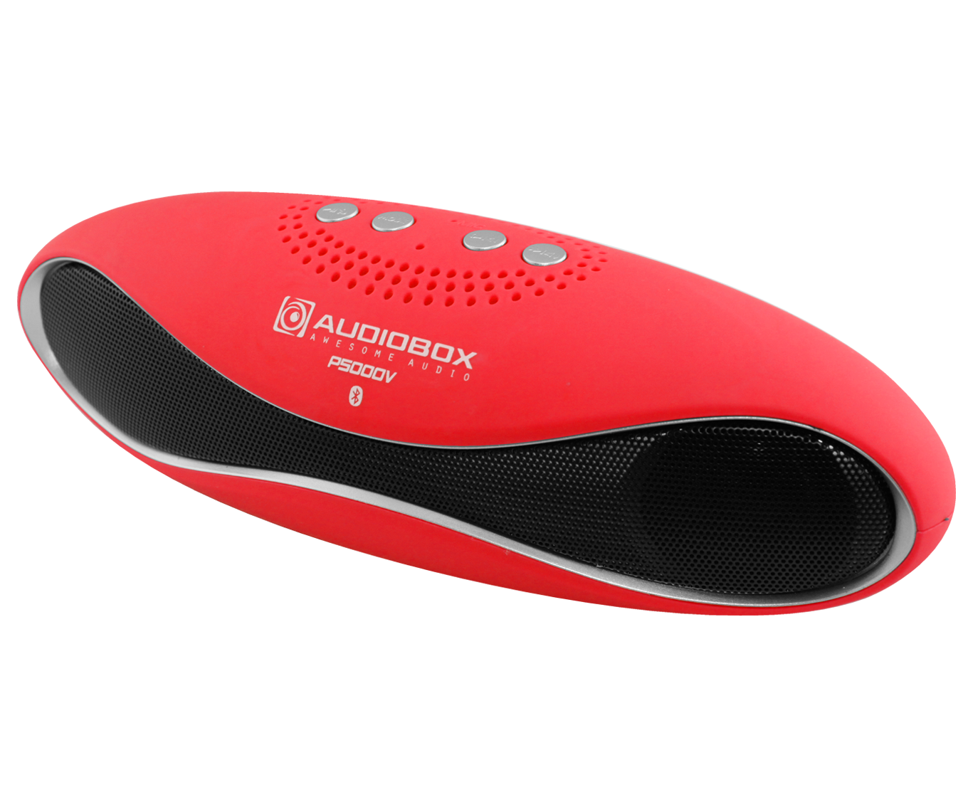 AUDIOBOX P5000V Φορητό Ηχείο Bluetooth με FM Ράδιο Κόκκινο | Eas | Snif.gr