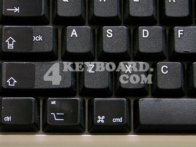 Black Mac Function Keys Keyboard Stickers White (OEM) in category ...