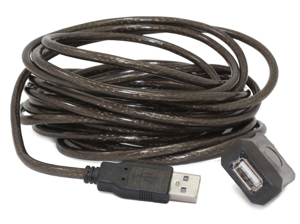 ACULINE Active USB 2 male to USB 2 female Extension Cable 10m UAE-01 ...
