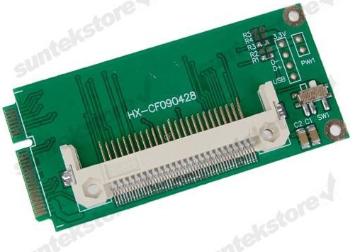 Compact Flash σε Mini PCI Express δεξιό HX CF090428 στη κατηγορία ...
