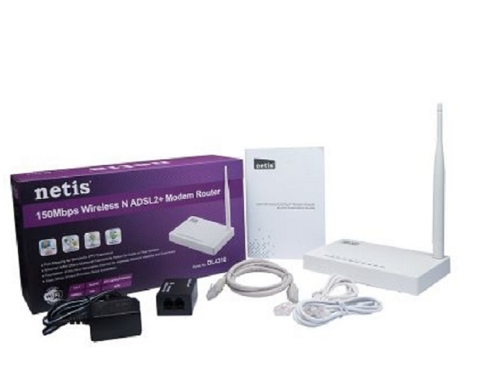Netis 150Mbps Wireless N ADSL2+ Modem Router with 1 Antennas DL4310 in ...