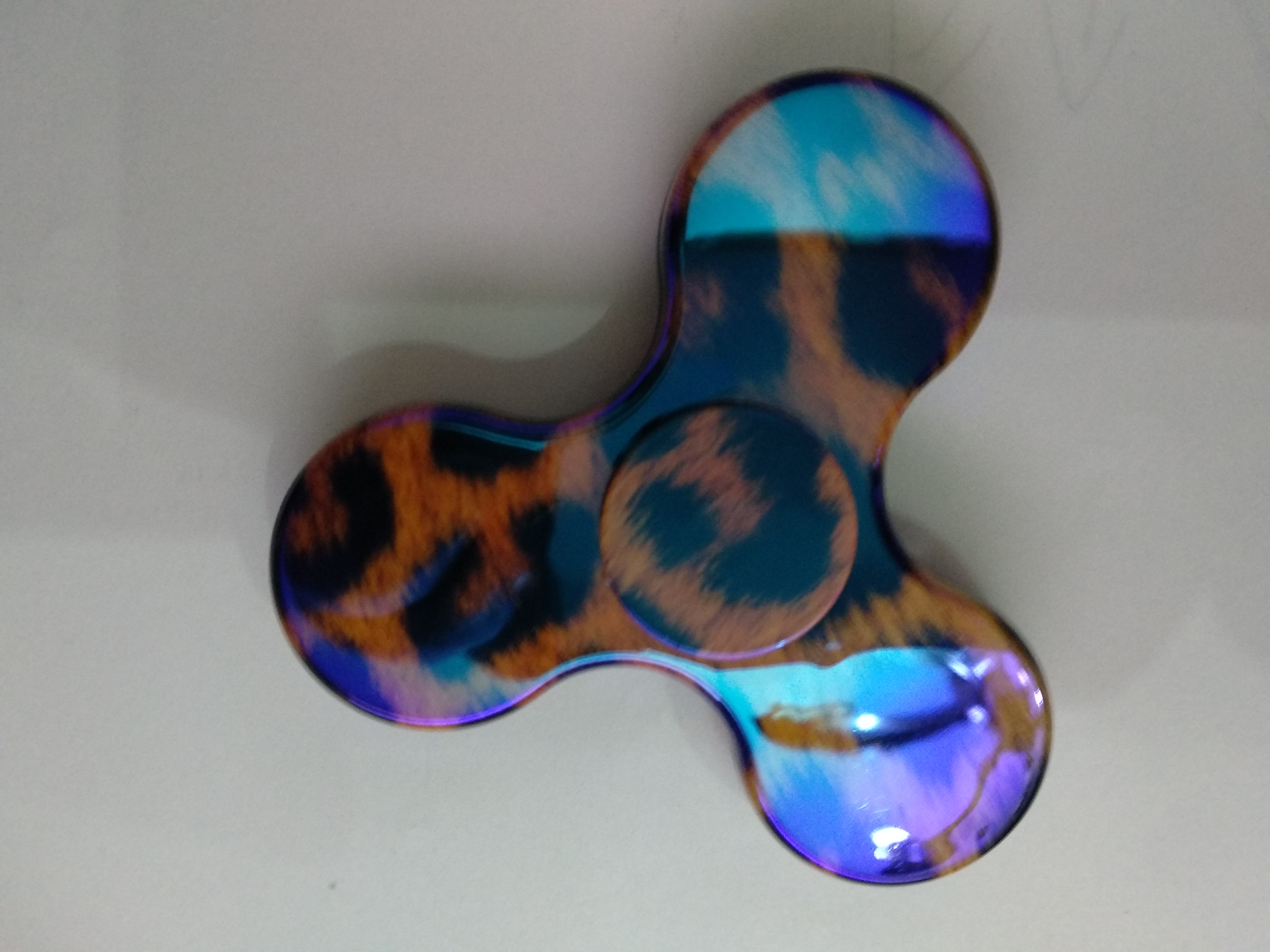 BLCR Three-Spinner Fidget Toy Aluminium Alloy 3 minute EDC Hand Spinner ...