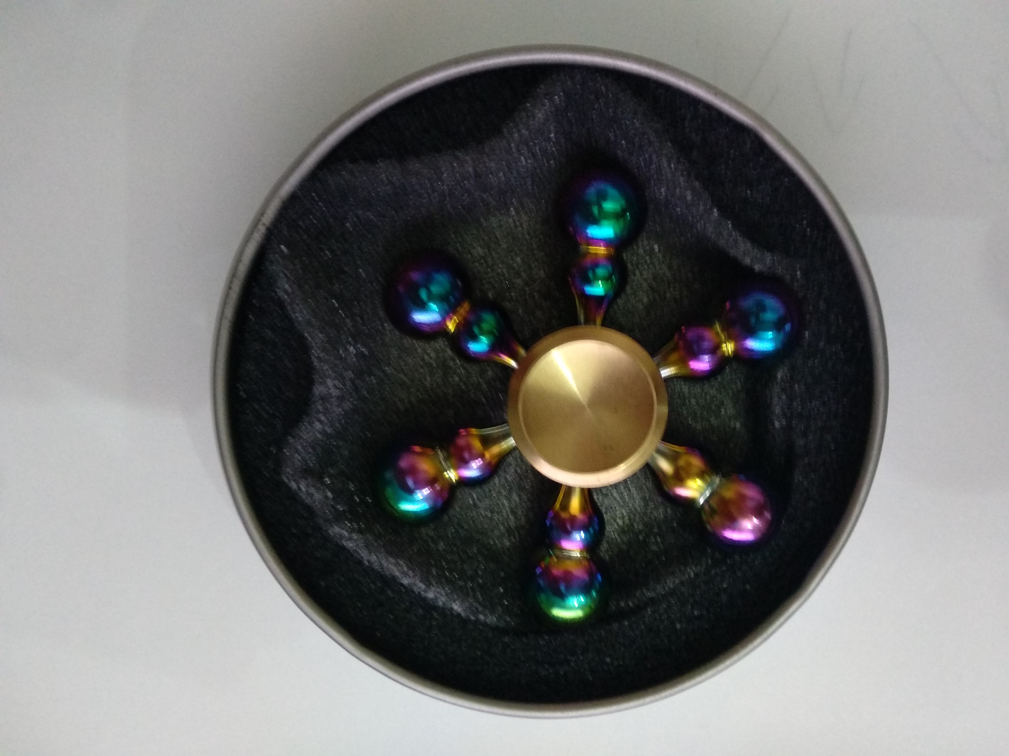 BLCR Six-Leaves Fidget Toy "Captain Steering Wheel Multi-colors" METAL ...