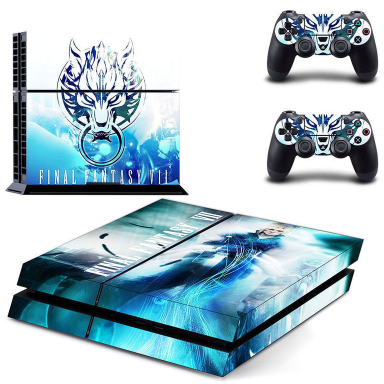 Πλήρες σετ αυτοκόλλητων PS4 Final Fantasy VII 1 FULL BODY Accessory ...