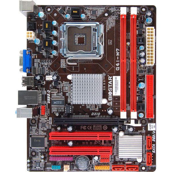 Biostar G41-M7 V7.x s775 DDR2 uATX στη κατηγορία Πληροφορική και Tablet ...