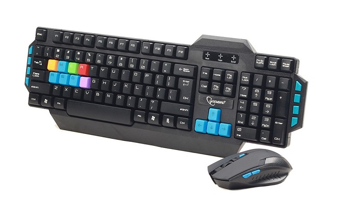 Wireless Gaming Keyboard with Mouse Set Gembird KBS-WMG-01 in category ...