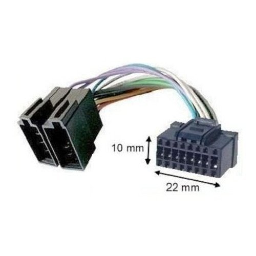 HQ Iso adapter cable for car radio iso-pioneer 16p (OEM) in category ...