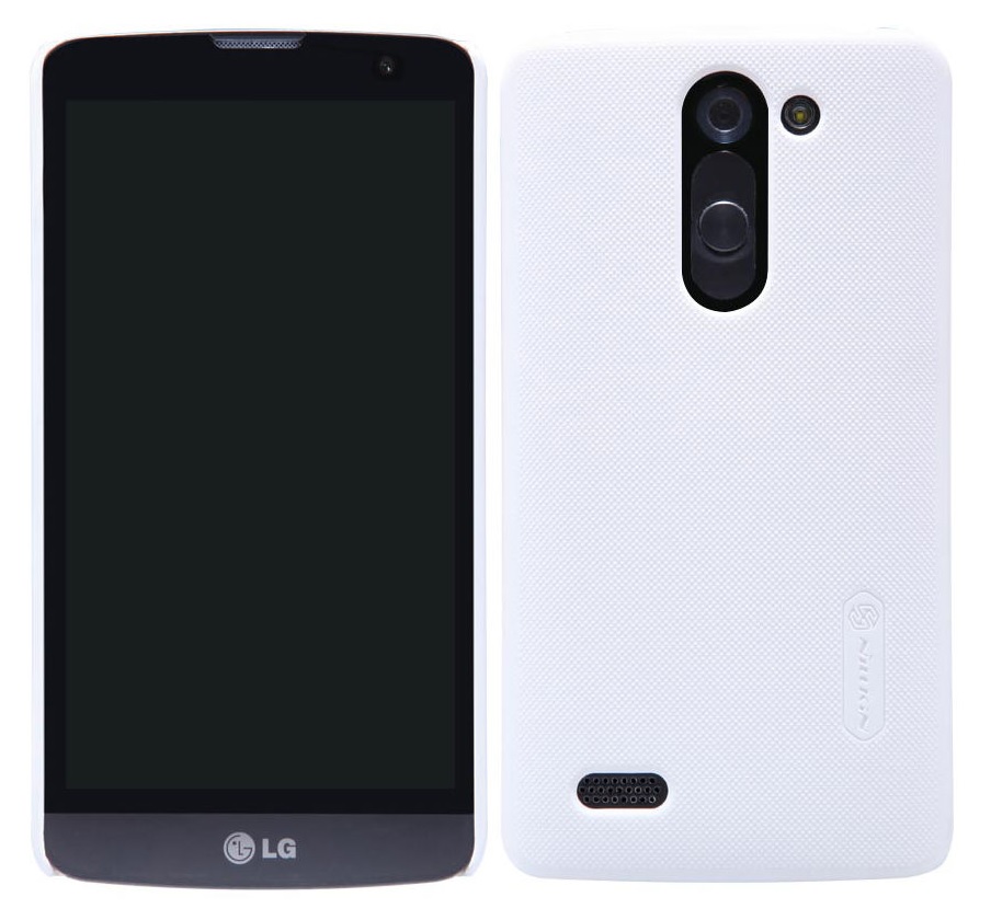 LG L Bello D331 - Θήκη Faceplate Nillkin Frosted Shield Λευκό (Nillkin ...