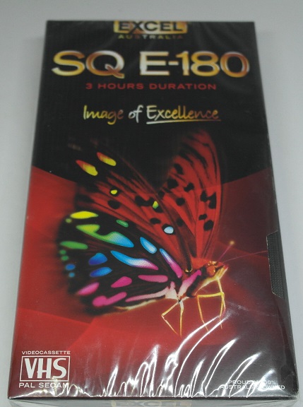 Excel HS180 VHS Βιντεοκασέτα E-180 3h στη κατηγορία Πληροφορική και Tablet/Υπολογιστές/Αναλώσιμα ...