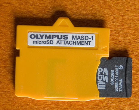 Olympus XD to MicroSD / TransFlash Adapter in category Convertors and ...