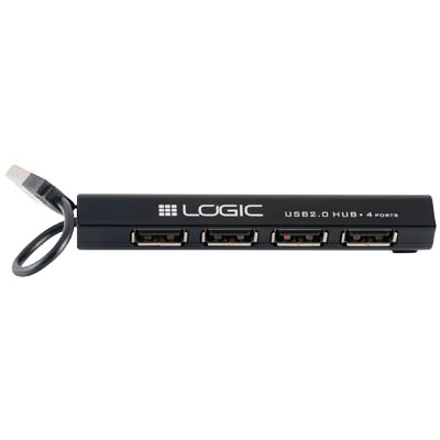 Logic Compact 4 Port USB 2 Hub MODECOM LOGIC PEN HUB 4 in category ...