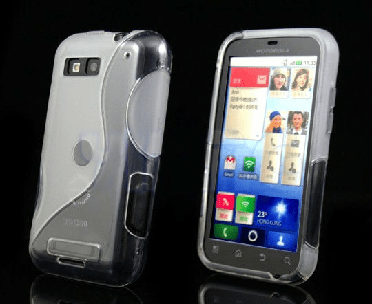 Motorola Defy /Plus - Θήκη TPU GEL S-Line Διαφανής (OEM) στη κατηγορία ...