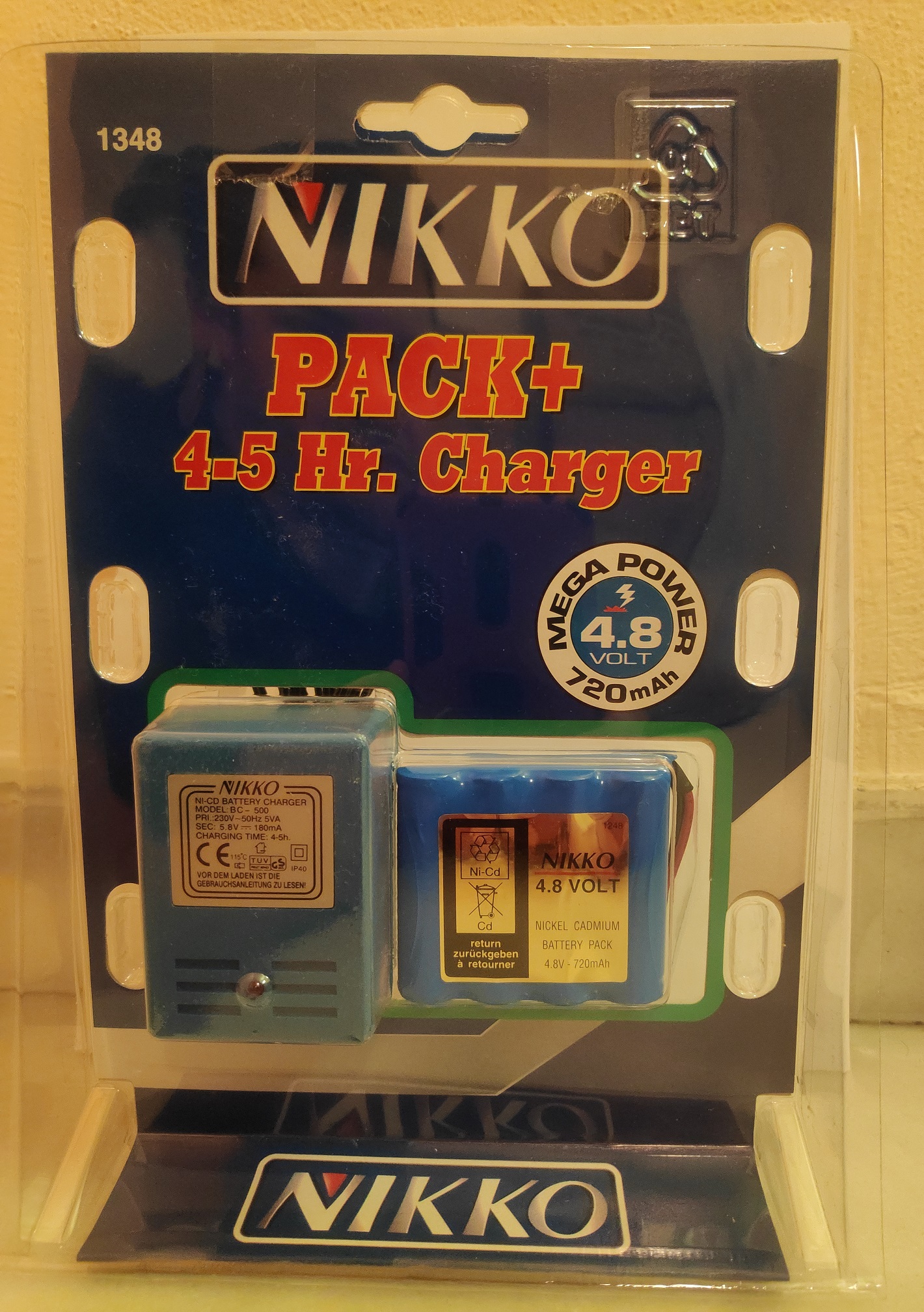 NIKKO 4.8V BATTERY PACK 720MAH and CHARGER (1348) στη κατηγορία Gadgets ...