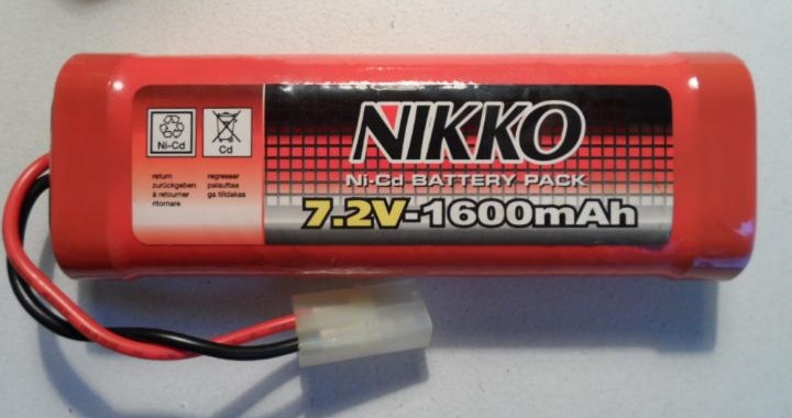 NIKKO 7.2V 1600MAH battery pack B01210 στη κατηγορία Gadgets - Hobby ...