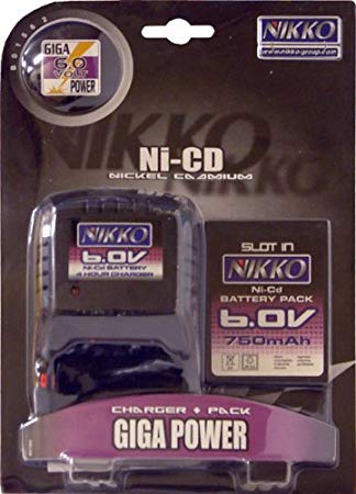 NIKKO 6.0V 750MAH battery pack and charger B01562 στη κατηγορία Gadgets ...