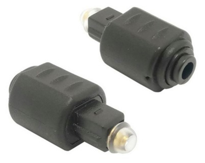 Optical 3.5mm Female Socket Mini Jack Plug to Digital Toslink Male ...