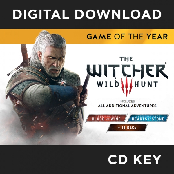 PC GAME: The Witcher 3 Wild Hunt Game of the Year Edition (CD Key) in ...