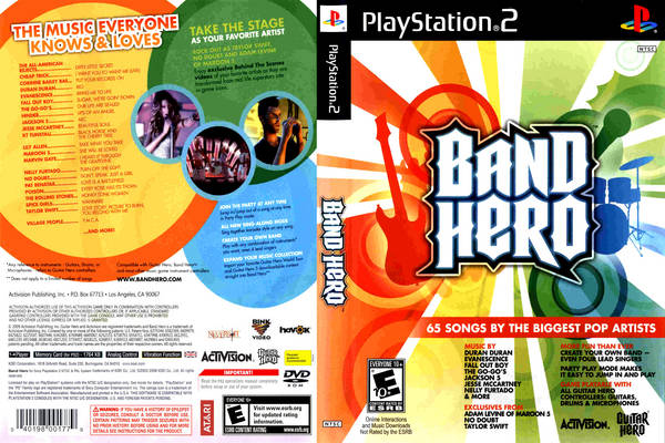 PS2 GAME - Band Hero (Stand Alone) στη κατηγορία Gaming/Sony PS2 ...