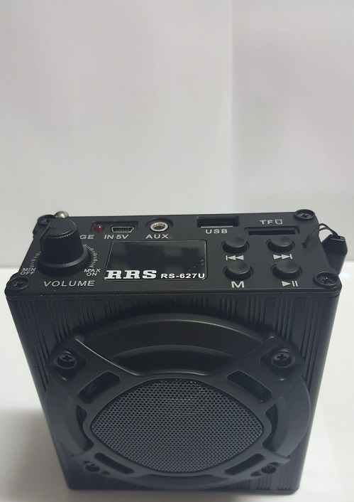 ΦΟΡΗΤΟ ΗΧΕΙΟ RRS ΜΕ FM ΡΑΔΙΟΦΩΝΟ ΚΑΙ MP3 PLAYER ΜΑΥΡΟ RS-627U | Eas ...