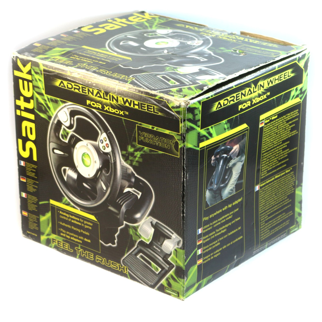 Steering Wheel mit Pedale Adrenalin wheel Saitek για ΧΒΟΧ (MTX) | Eas ...