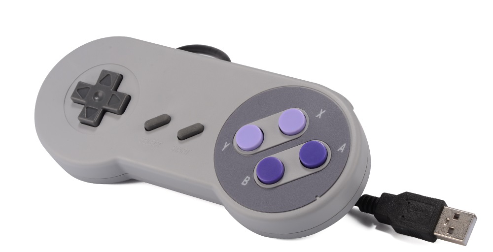 Χειριστήριο USB για Emulators Super Control Snes Style Retro Pad για PC ...