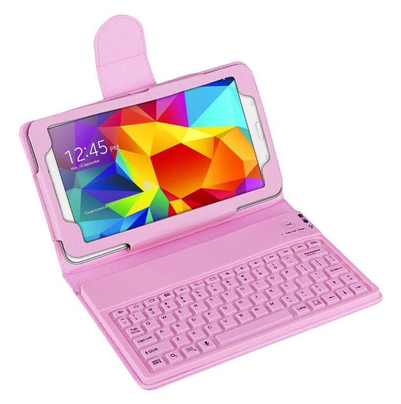 Δερμάτινη Θήκη Bluetooth με Πληκτρολόγιο για το Samsung Galaxy Tab 4 7 ...