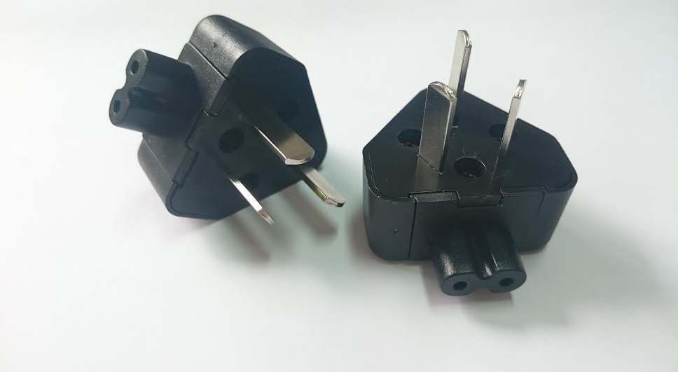 8-Shaped to Australian Plug small adapter in category Convertors and ...